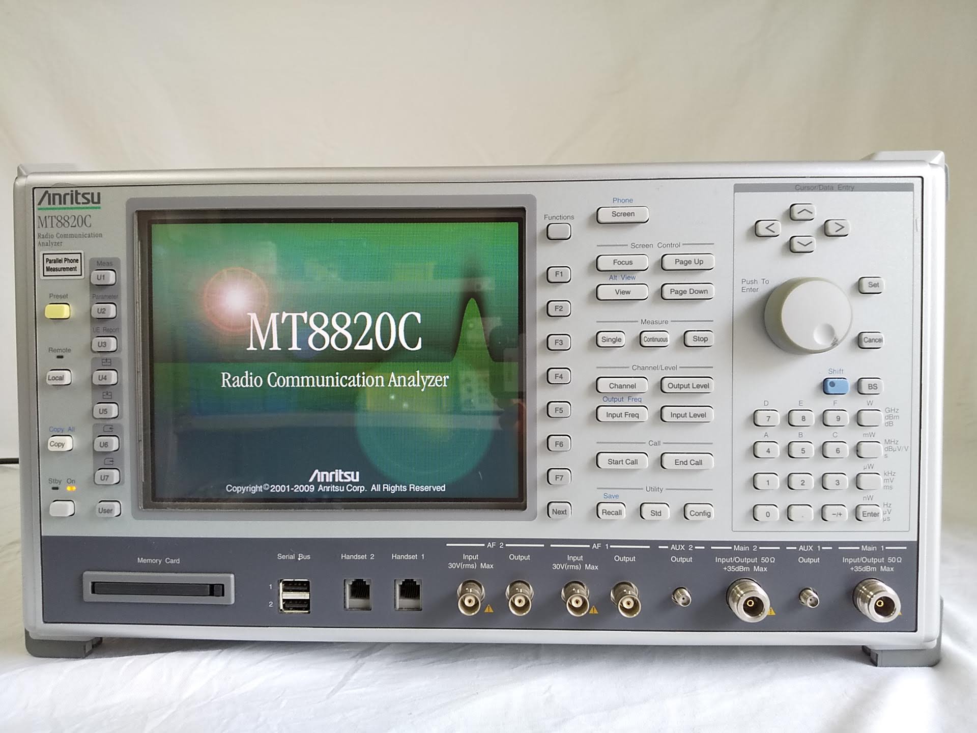 アンリツ MT8820C ラジオ コミュニケーション アナライザ | 中古計測器の販売・修理・買取と新品測定器販売【マルツ電波】