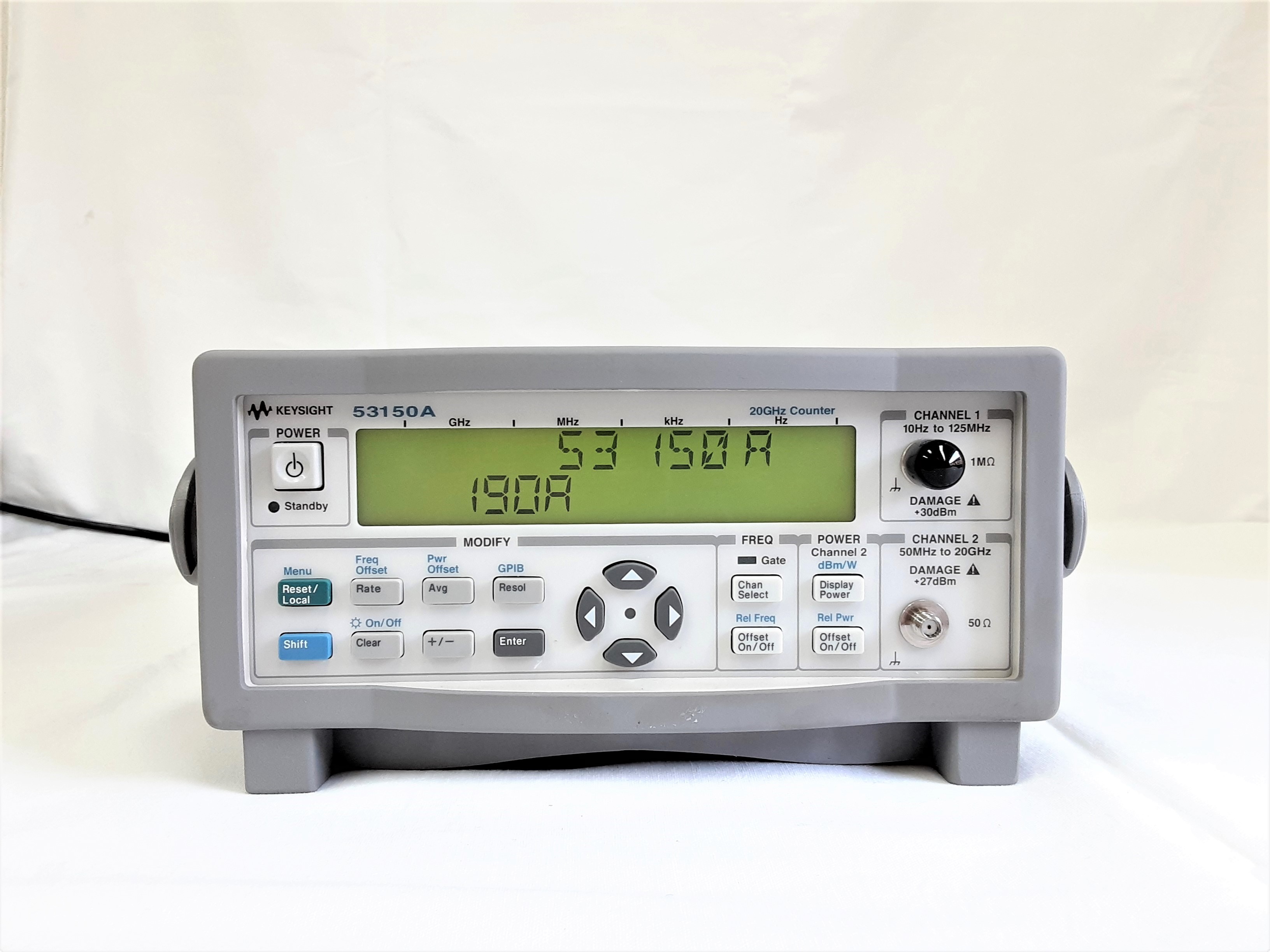キーサイト 53150A マイクロ波カウンタ | 中古計測器の販売・修理・買取と新品測定器販売【マルツ電波】