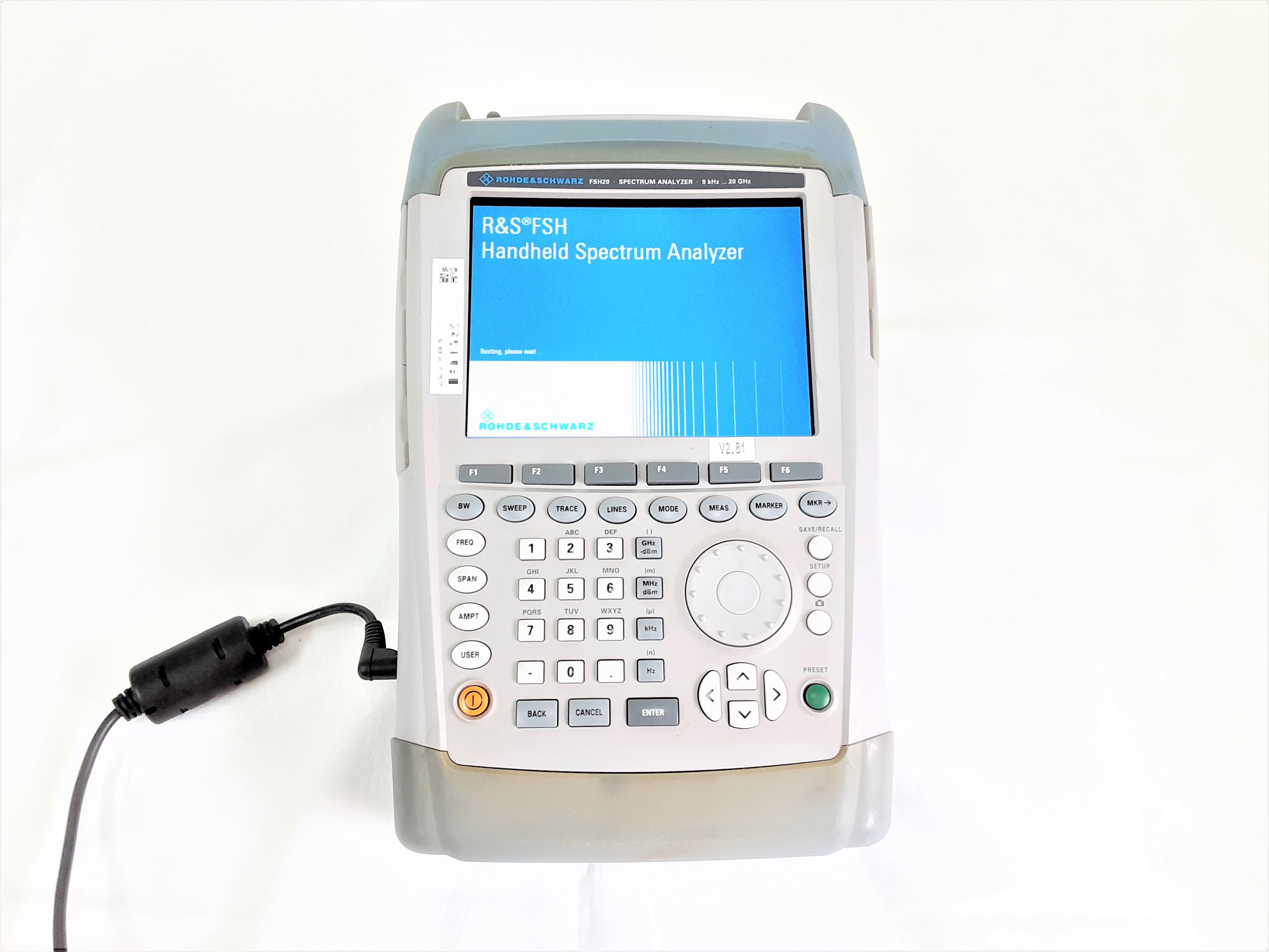 ROHDE&SCHWARZ FSH20 ハンドヘルド・スペクトラム・アナライザ | 中古計測器の販売・修理・買取と新品測定器販売【マルツ電波】