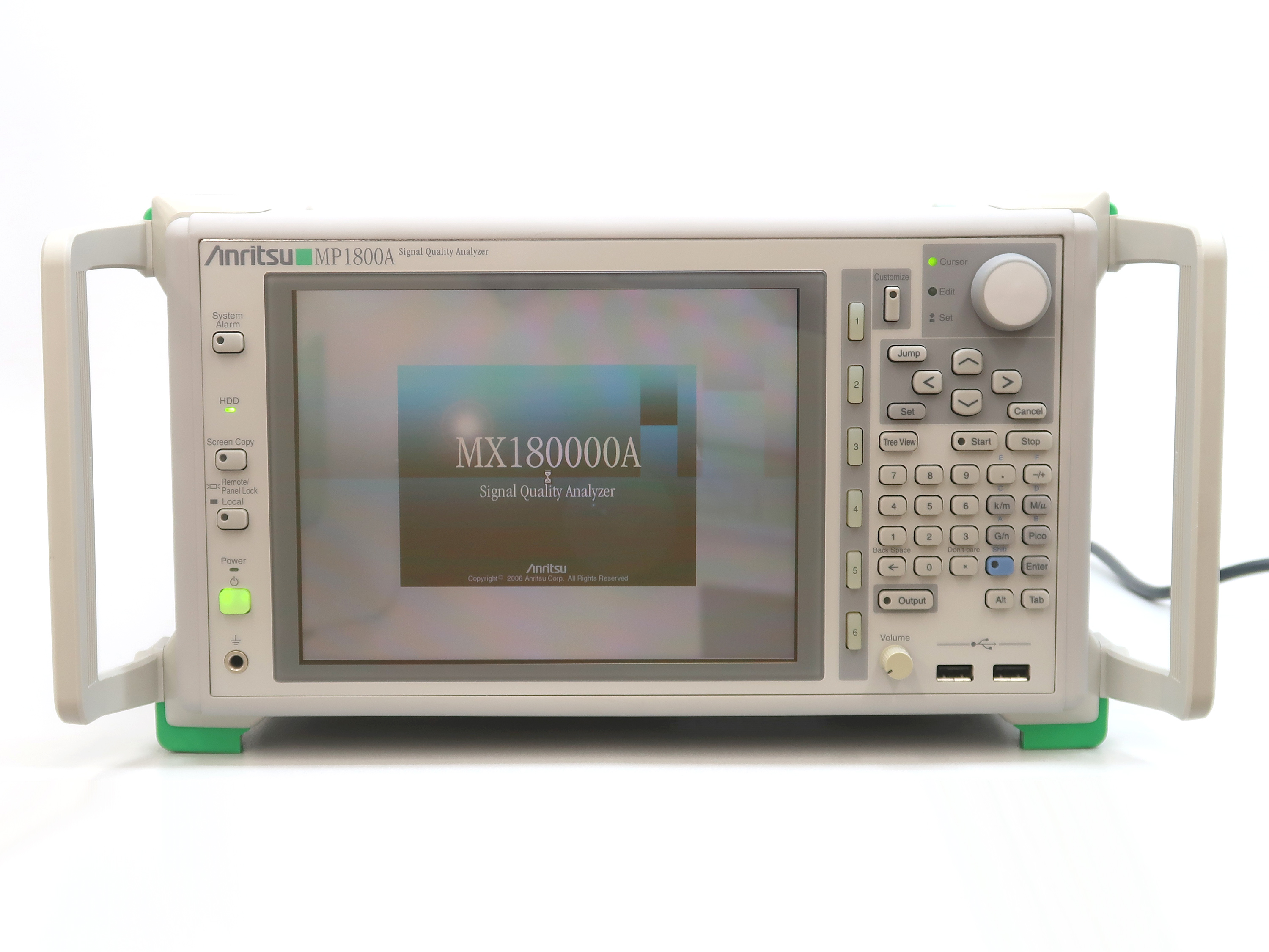 アンリツ MP1800A/001/002/015/MU181000B/MU181020A-002･011･030 シグナルクオリティアナライザ ...