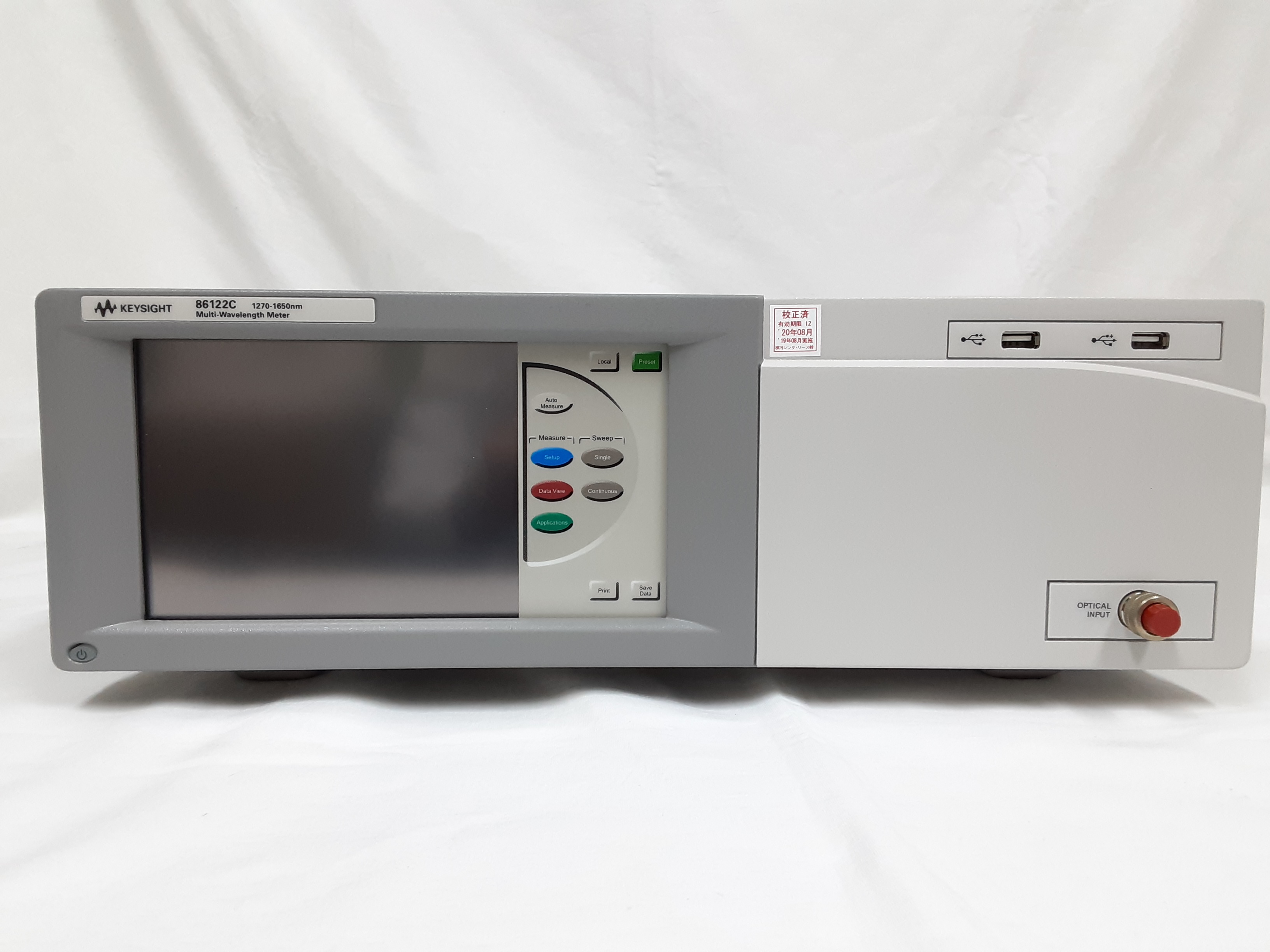 KEYSIGHT 86122C/021,110,81000FI マルチウェーブレングスメータ | 中古計測器の販売・修理・買取と新品測定器販売【マルツ電波】