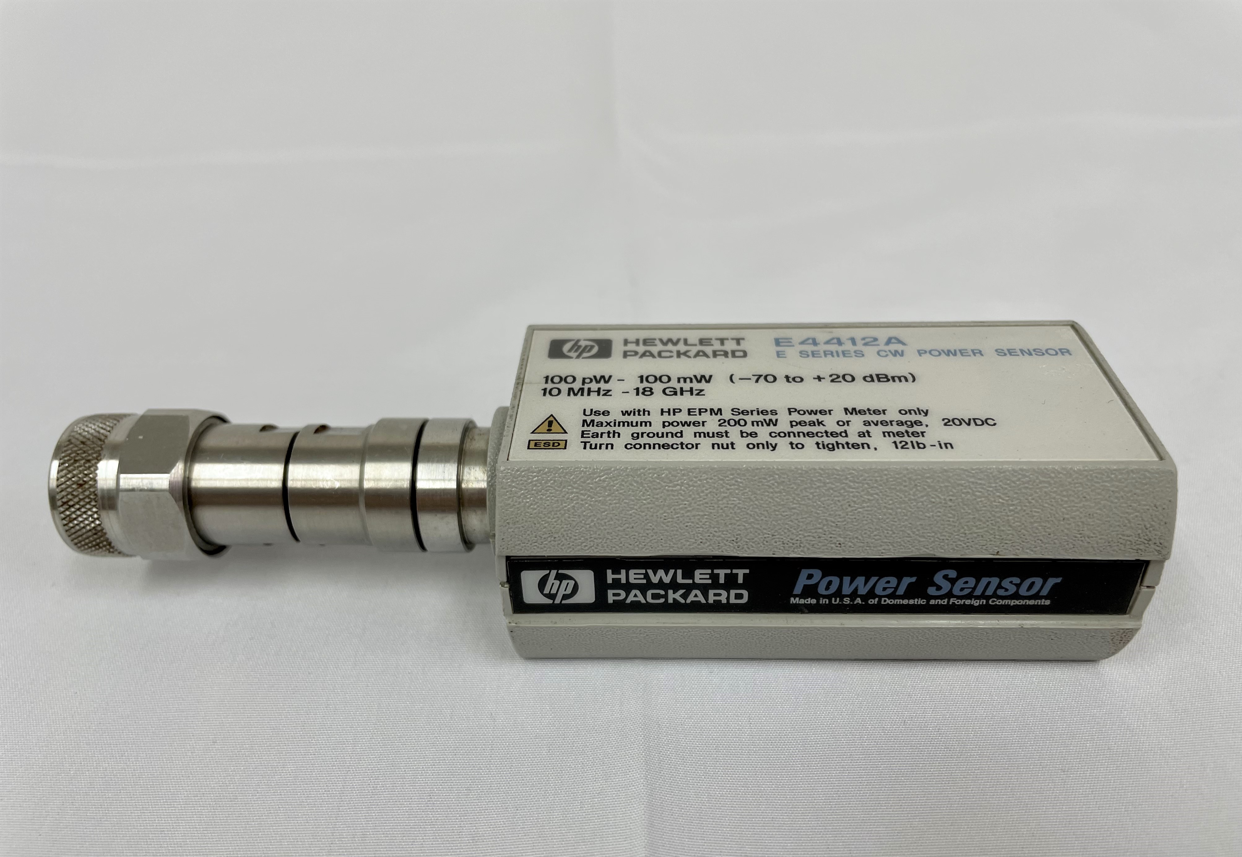 KEYSIGHT／キーサイト E4412A パワーセンサ | 中古計測器の販売・修理・買取と新品測定器販売【マルツ電波】