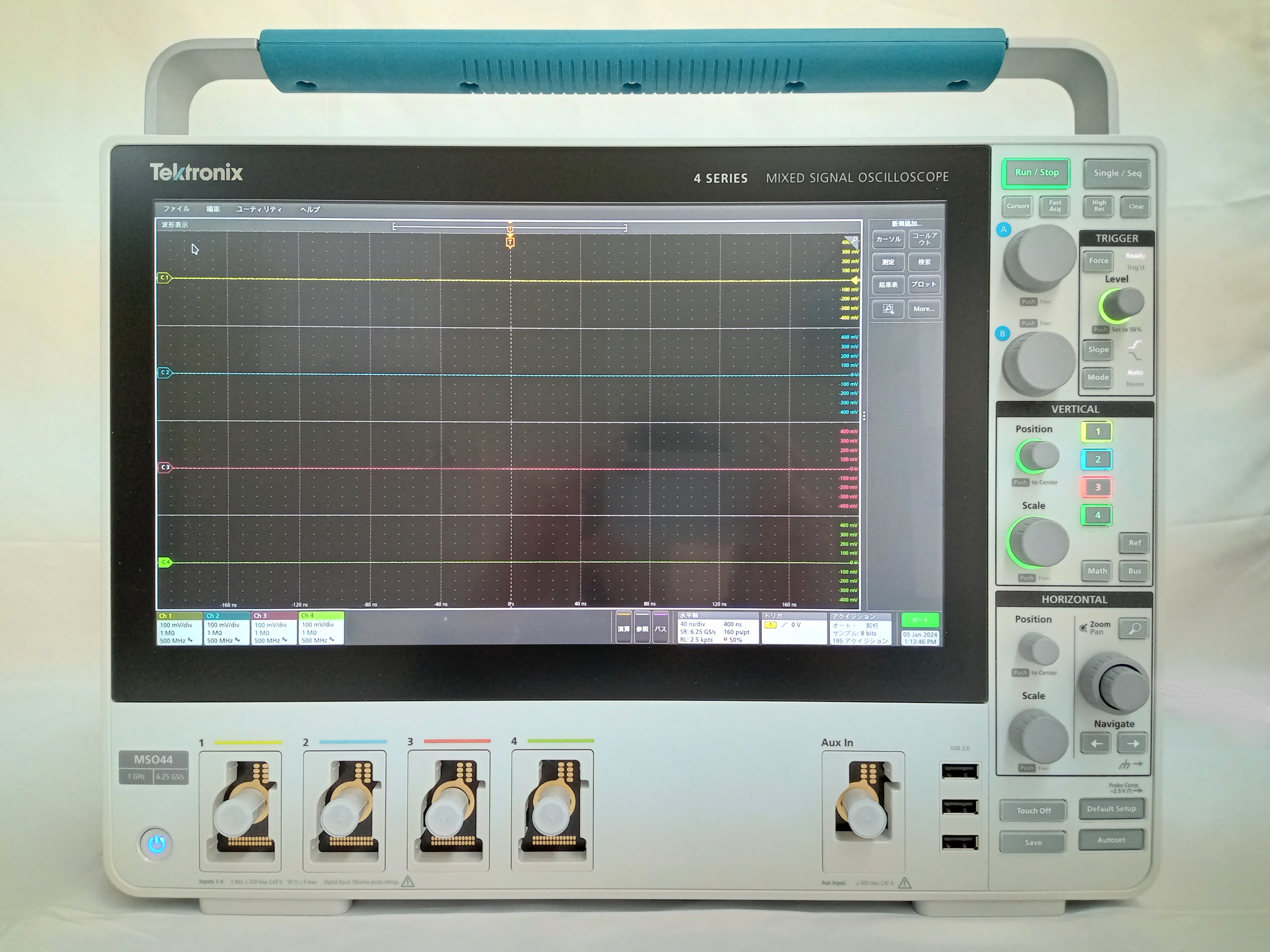 Tektronix／テクトロニクス ミックスド･シグナル･オシロスコープ MSO44 4-BW-1000 | 中古計測器の販売・修理・買取と新品測定器販売【マルツ電波】