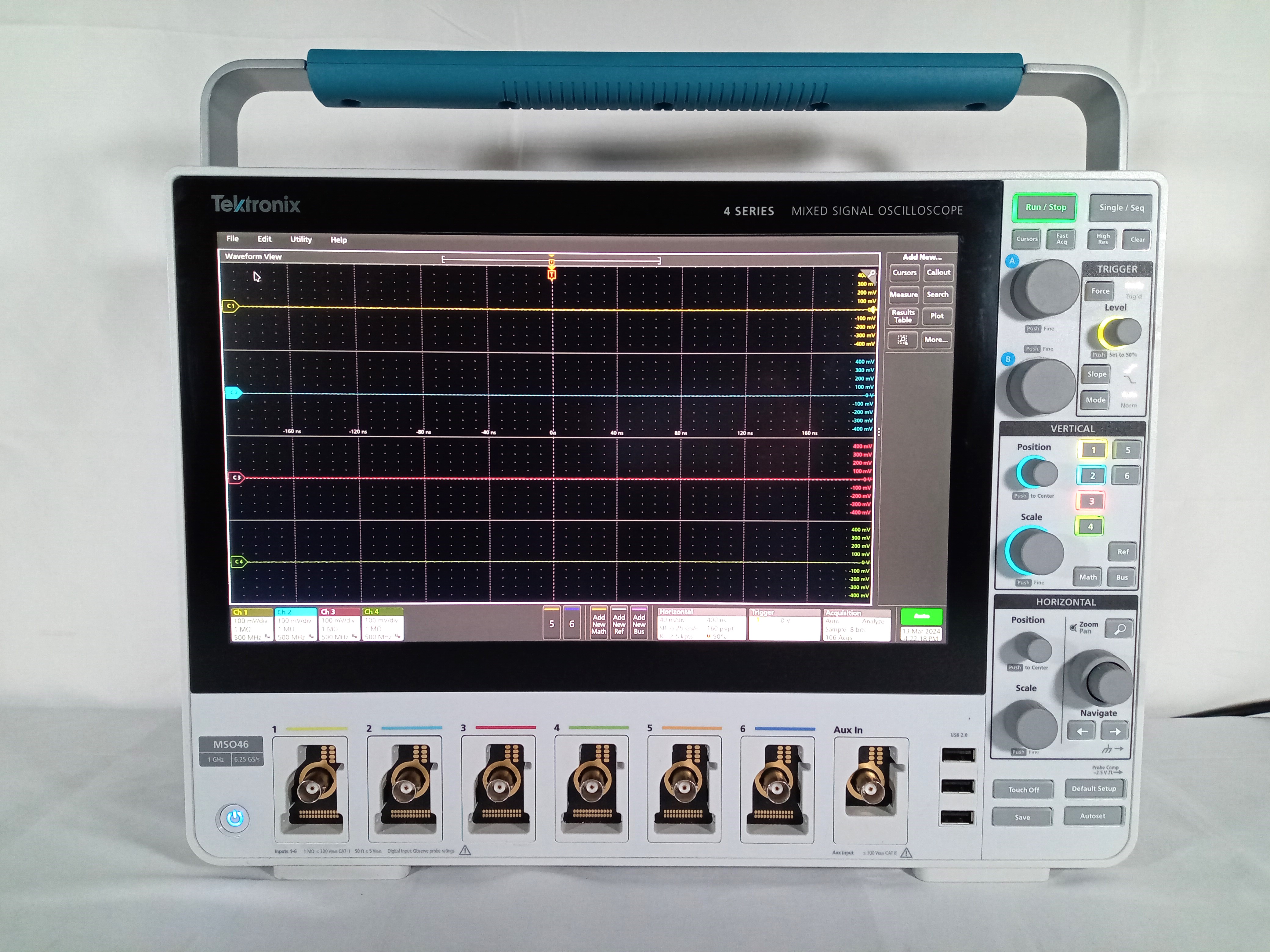 Tektronix／テクトロニクス ミックスドシグナルオシロスコープ MSO46 4-BW-1000 | 中古計測器の販売・修理・買取と新品測定器販売【マルツ電波】