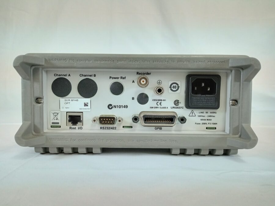 KEYSIGHT／キーサイト E4418B EPMシリーズ・シングル・チャネル・パワー・メータ | 中古計測器の販売・修理・買取と新品測定器 ...
